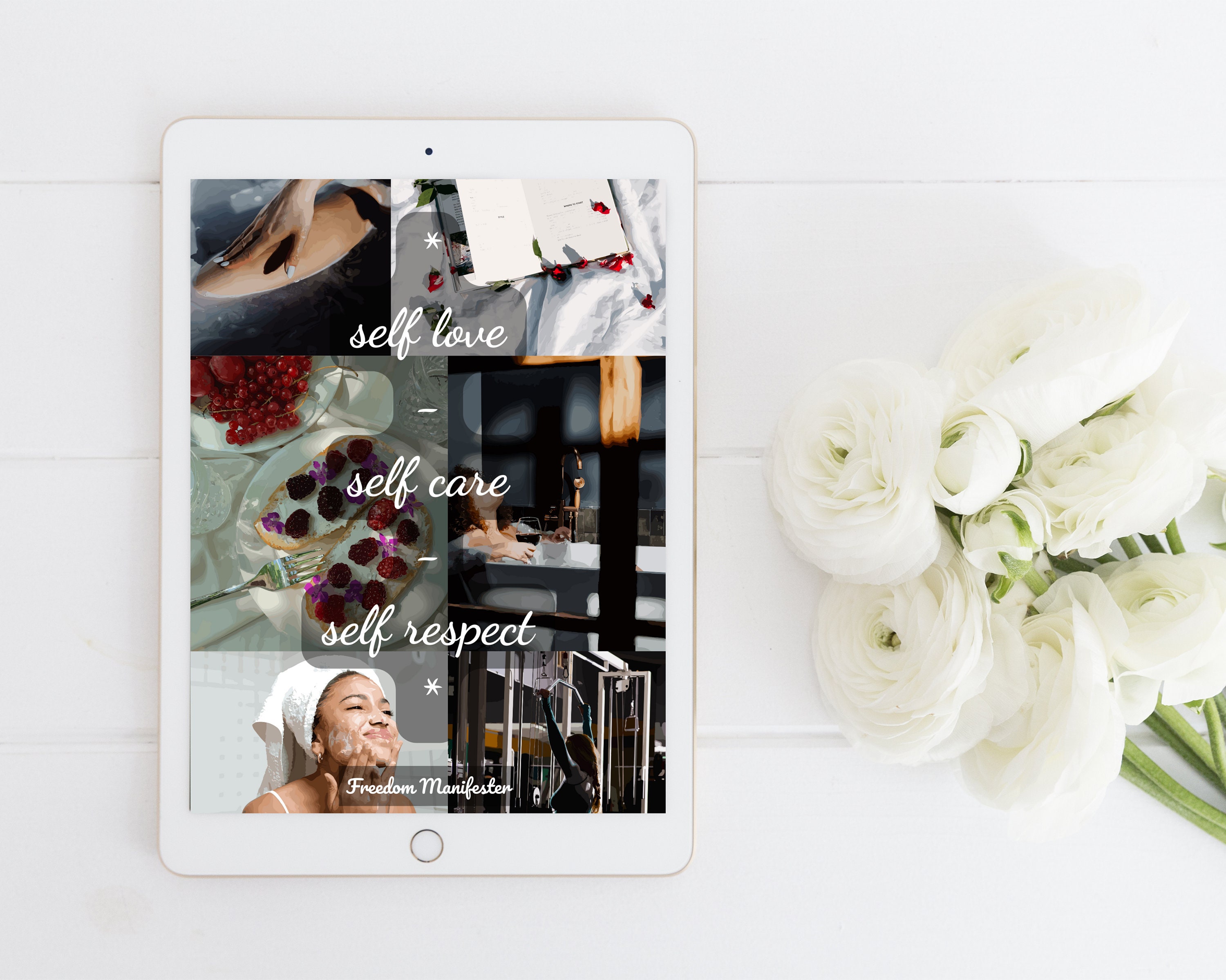 Printable Poster Digital Download Positive Affirmations for Woman Self ...