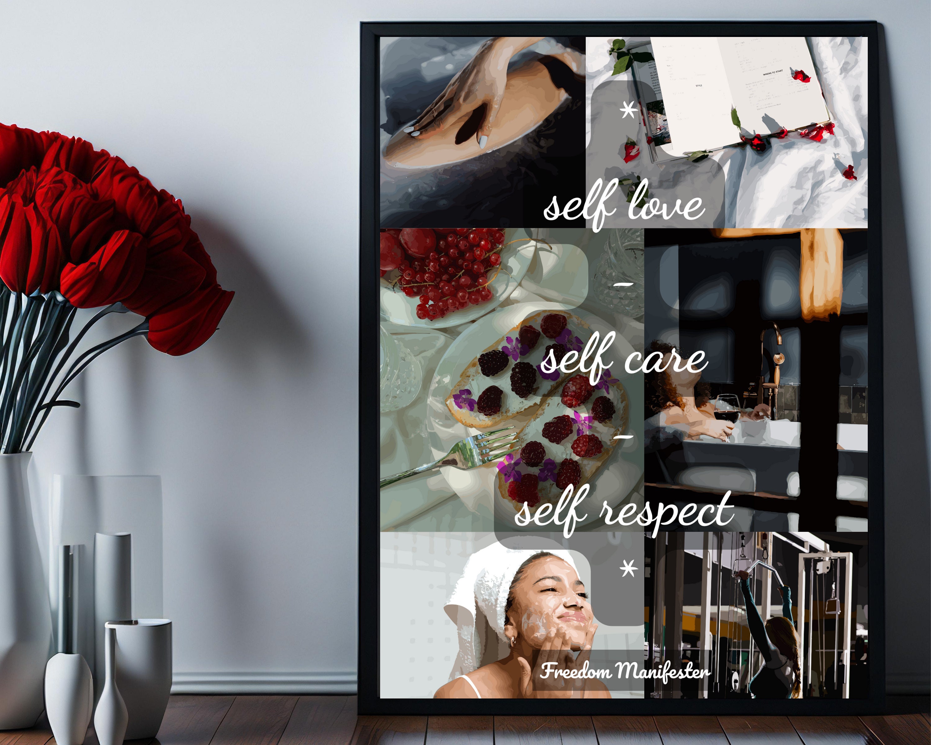 Printable Poster Digital Download Positive Affirmations for Woman Self ...