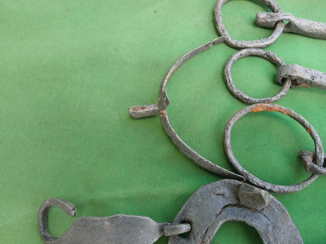 Antique Horse Harness Elements, Hand-forged 16th Century England - Etsy