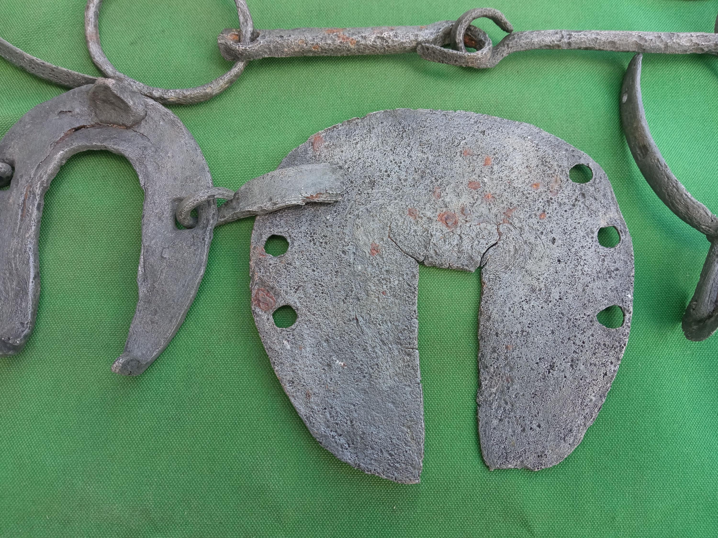 Antique Horse Harness Elements, Hand-forged 16th Century England - Etsy