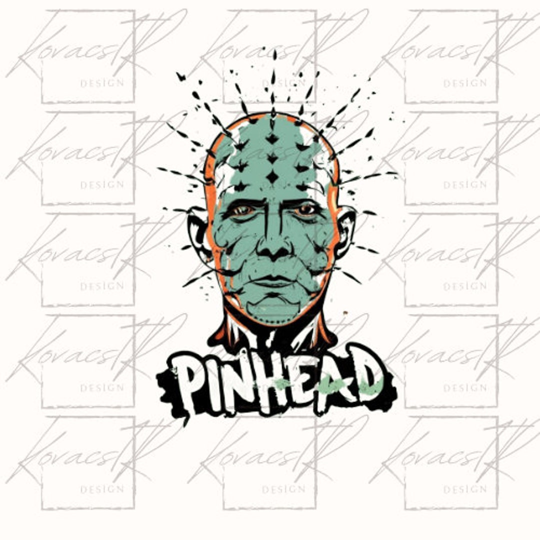 Digital Printable Pinhead SVG Pinhead Clipart Pinhead - Etsy