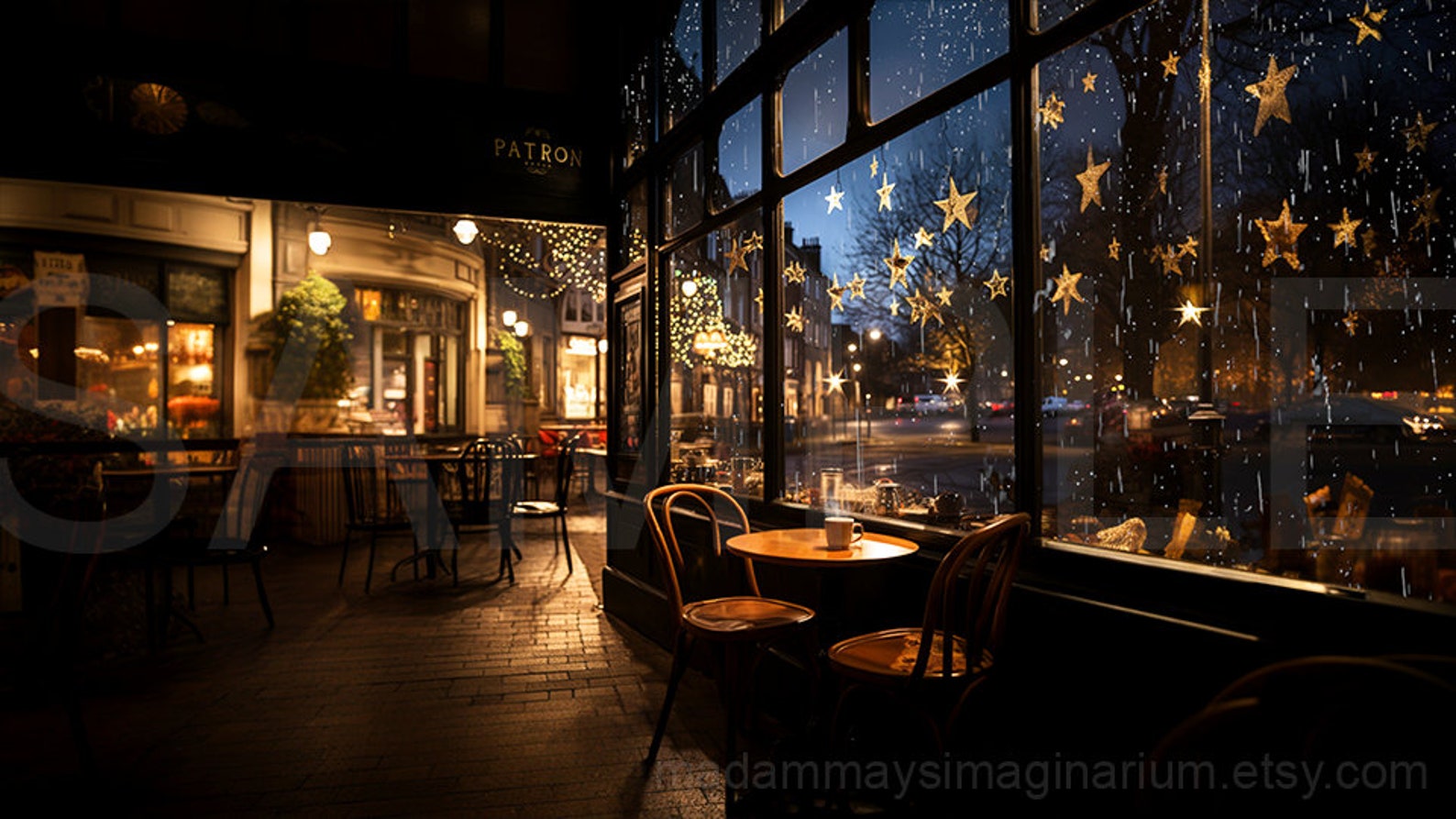 ANIMATED BACKGROUND | Cozy Coffee Shop Backdrop, Perfect for Zoom ...
