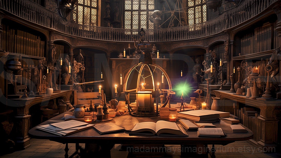 Wizarding Bundle ANIMATED BACKGROUND | Magic HD Virtual Backdrops ...