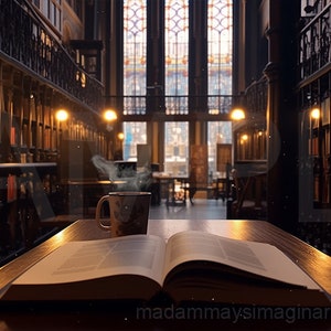 Book Club Bundle ANIMATED BACKGROUND | Literary Themed HD Virtual ...