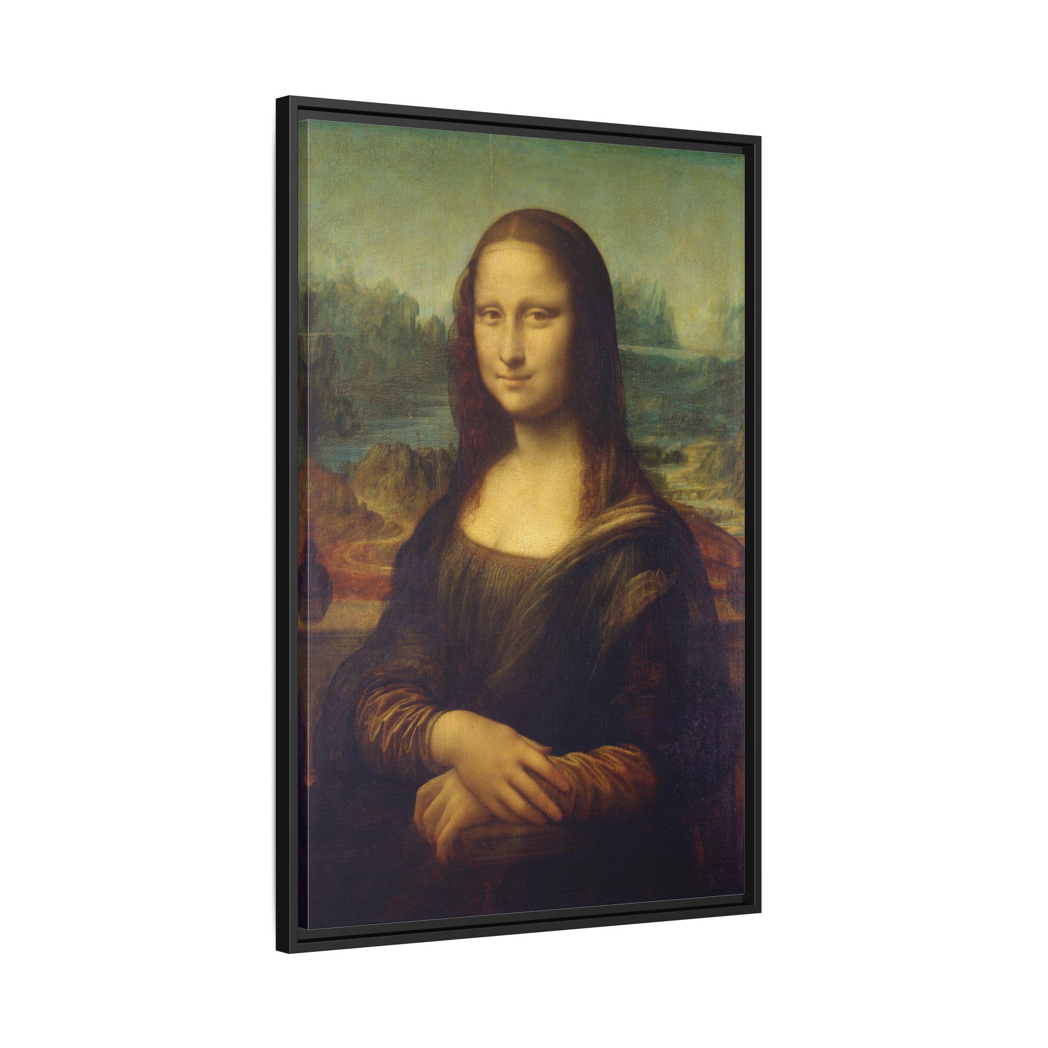 Mona Lisa Reproduction Print | Leonardo Da Vinci | Canvas Print ...