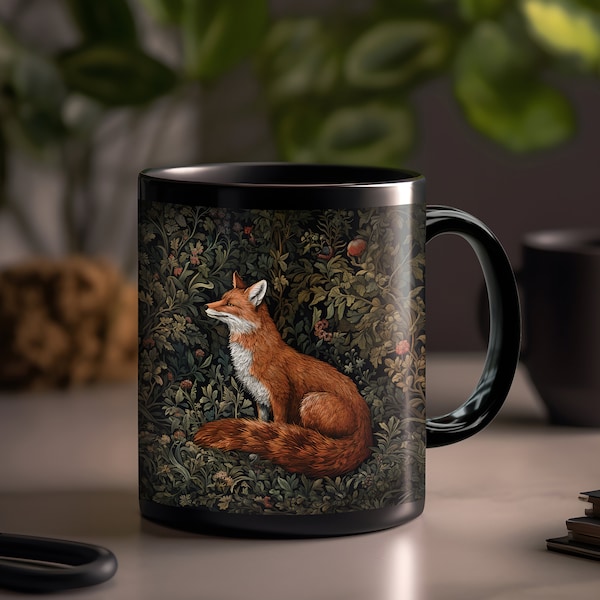 Fox Tea Cup - Etsy