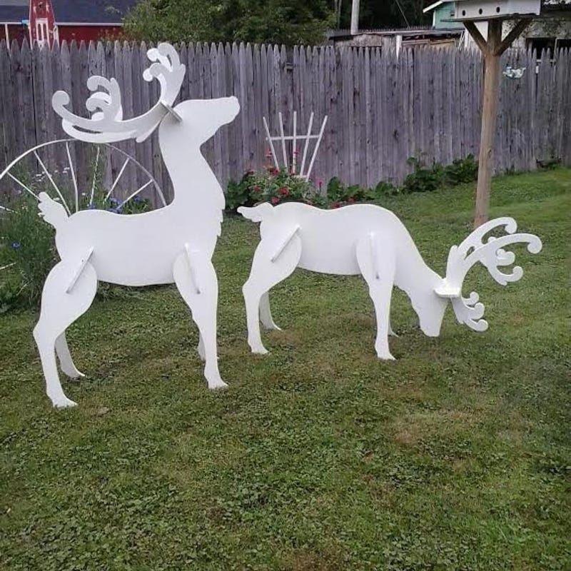 3d Reindeer Router Templates - Etsy UK