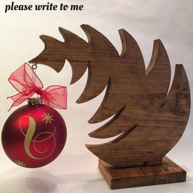 Squiggle Christmas Tree - Etsy
