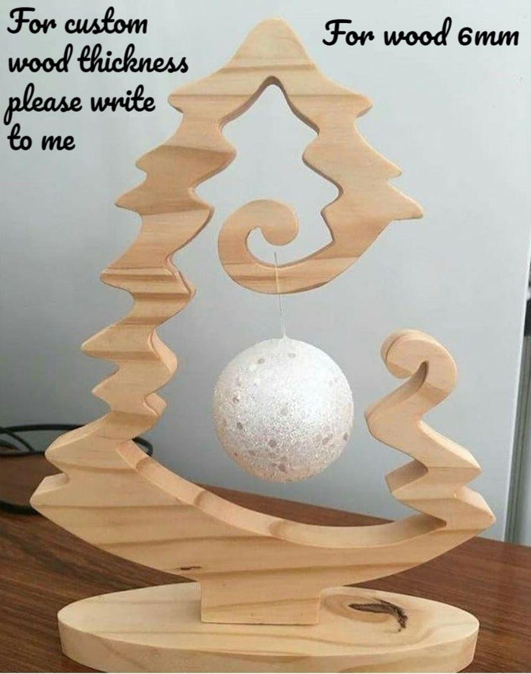 Laser Cut File DXF SVG CNC Christmas Cnc Christmas Tree Svg 3D ...
