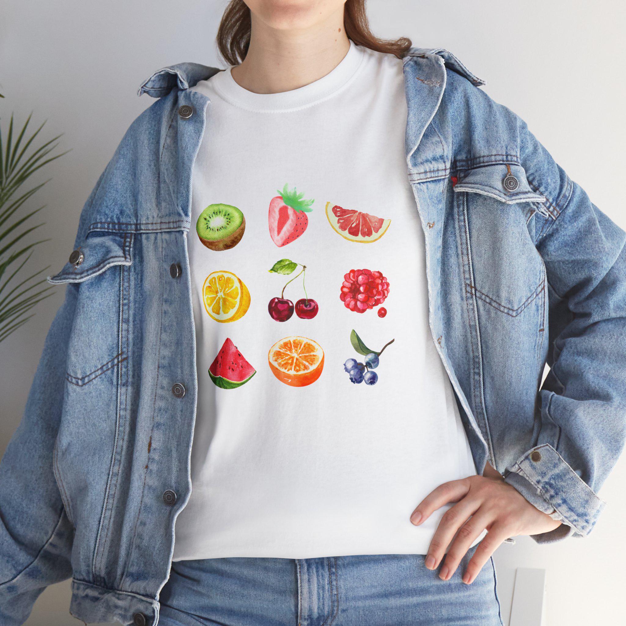Berries T-shirt, Strawberry Shirt, Cute Aesthetic Fruits Shirt, Berry ...