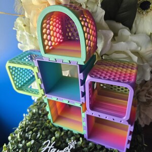 The Crab Stacks – Modular Cubby Pods for Hermit Crabs - Etsy