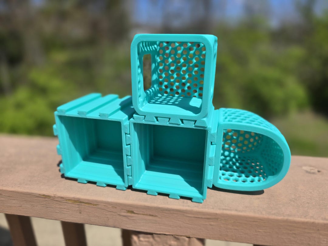 The Crab Stacks – Modular Cubby Pods for Hermit Crabs - Etsy