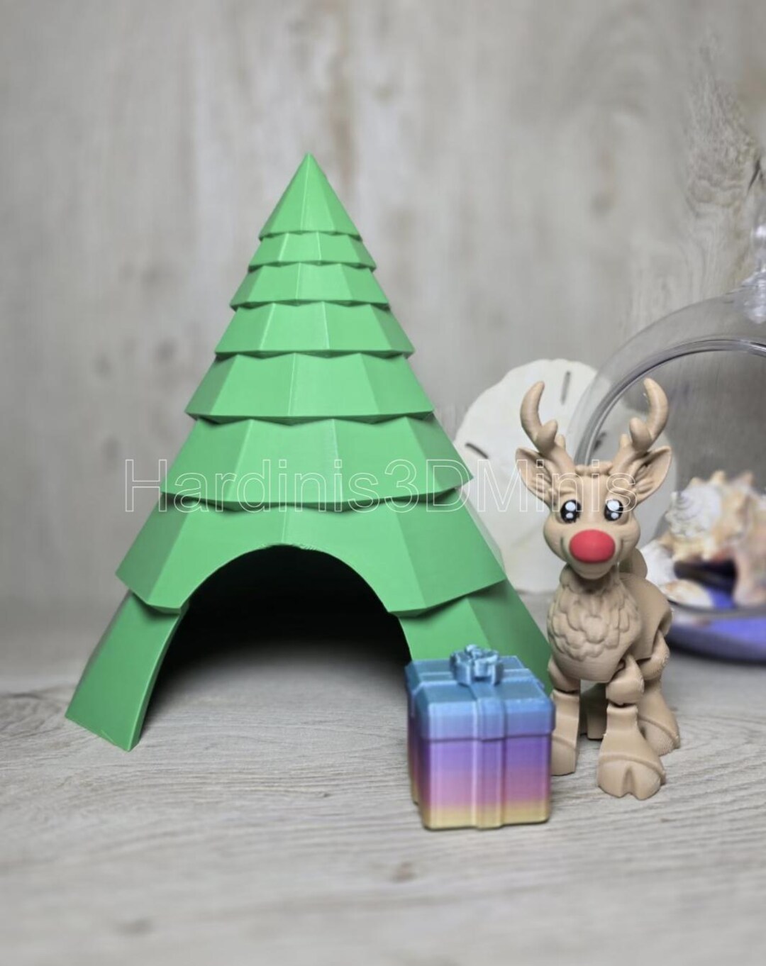 3d Printed Hermit Crab Tree Hide - Etsy