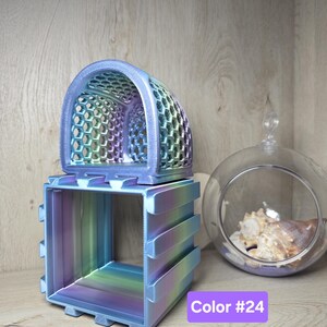 The Crab Stacks – Modular Cubby Pods for Hermit Crabs - Etsy