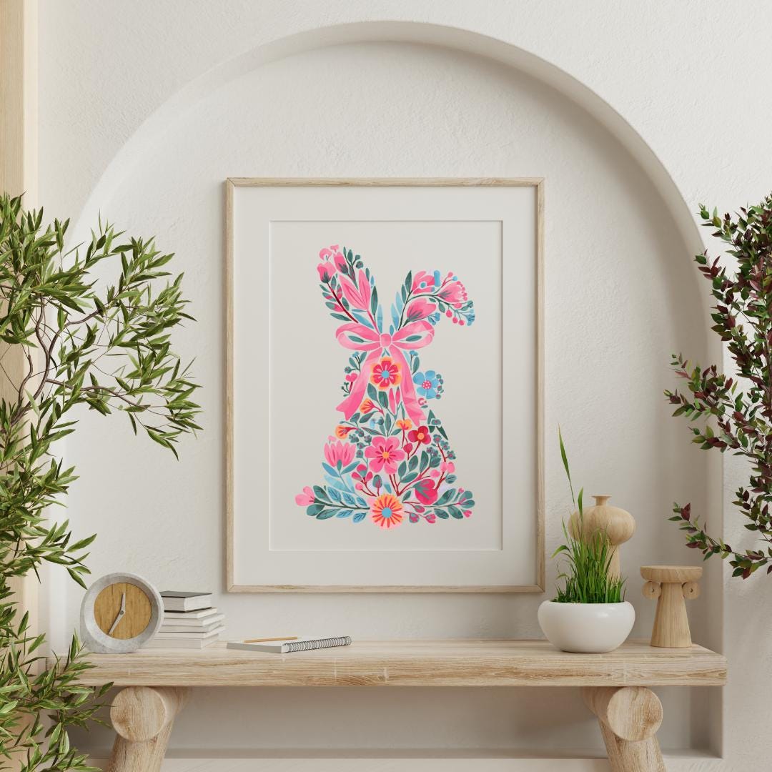 Flirty Easter Bunny Png, Easter Png, Easter Flirt Bow Png, Female ...