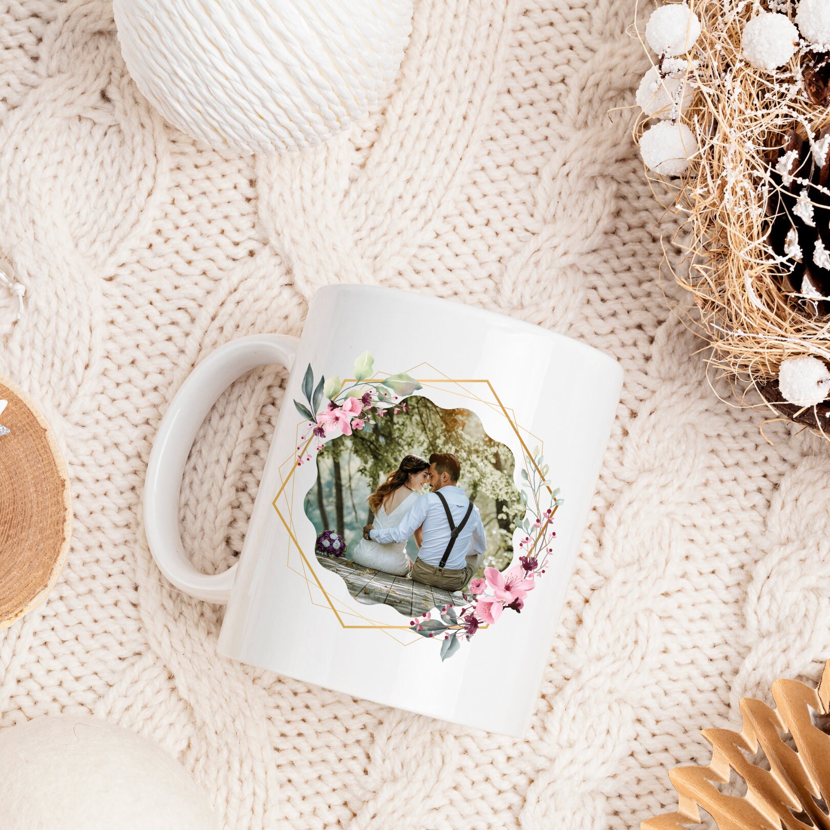 Wedding Mug Templates, Couple Mug Wrapper, Mug Sublimation Design, 11oz ...