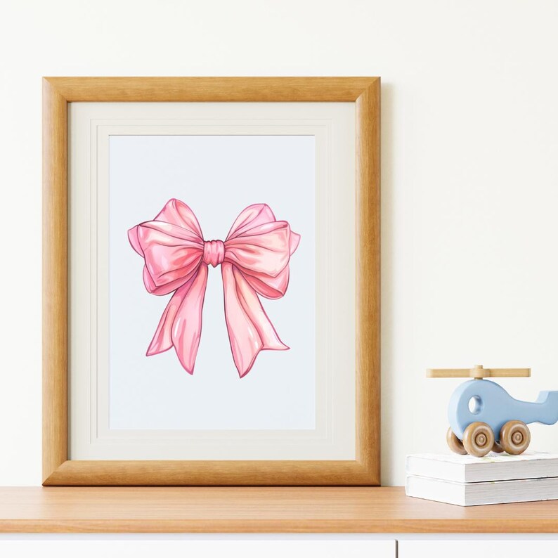 Pink Bow PNG, Light Pink Bow PNG, Flirty PNG, Clipart Png, Watercolor ...