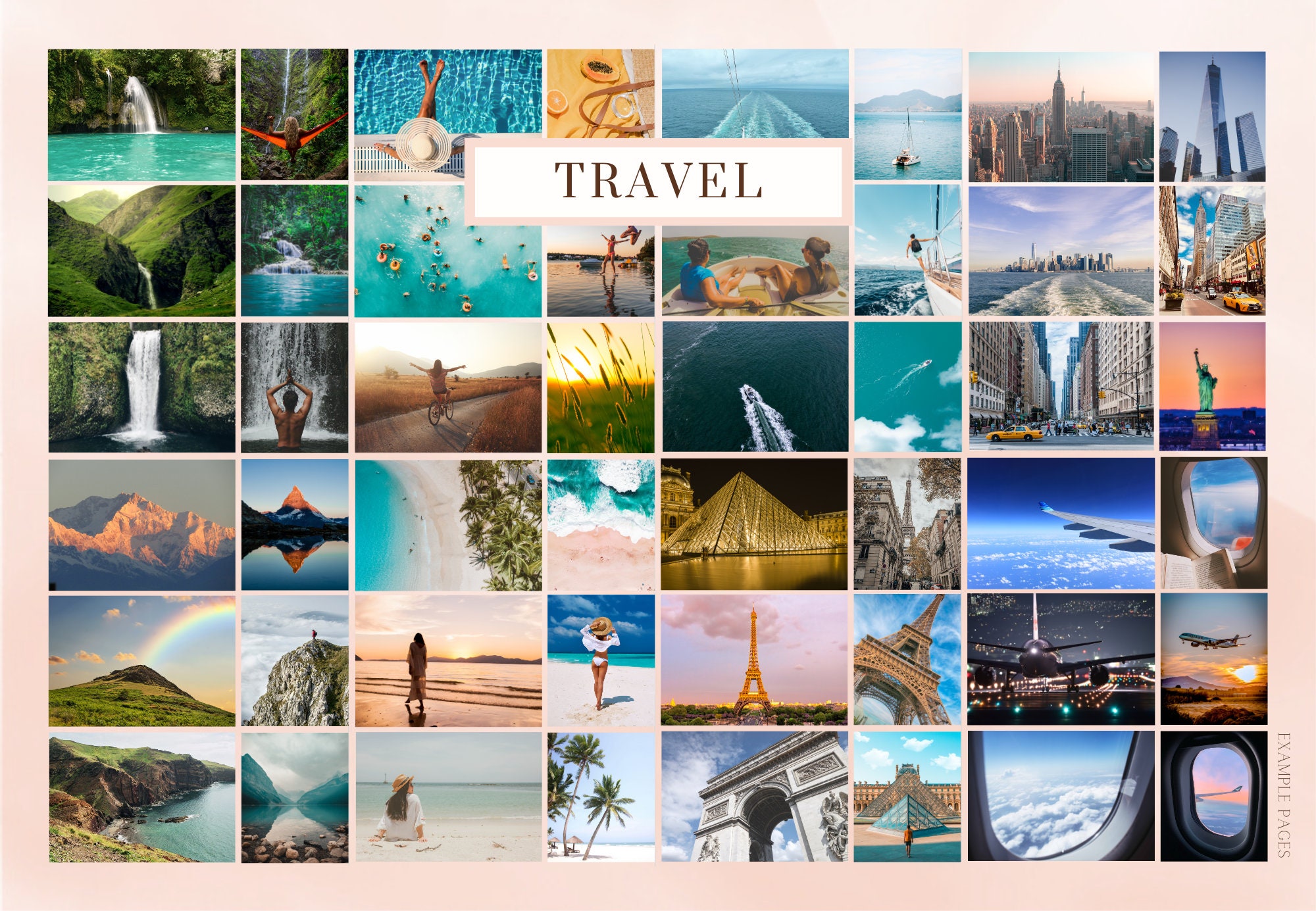 Printable 2024 Vision Board Bundle With 450 Photos 100 Affirmations ...