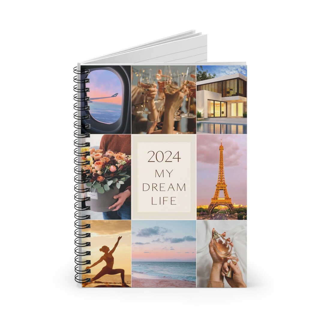 2024 VISION JOURNAL, Vision Board Journal, 2024 Vision Diary ...