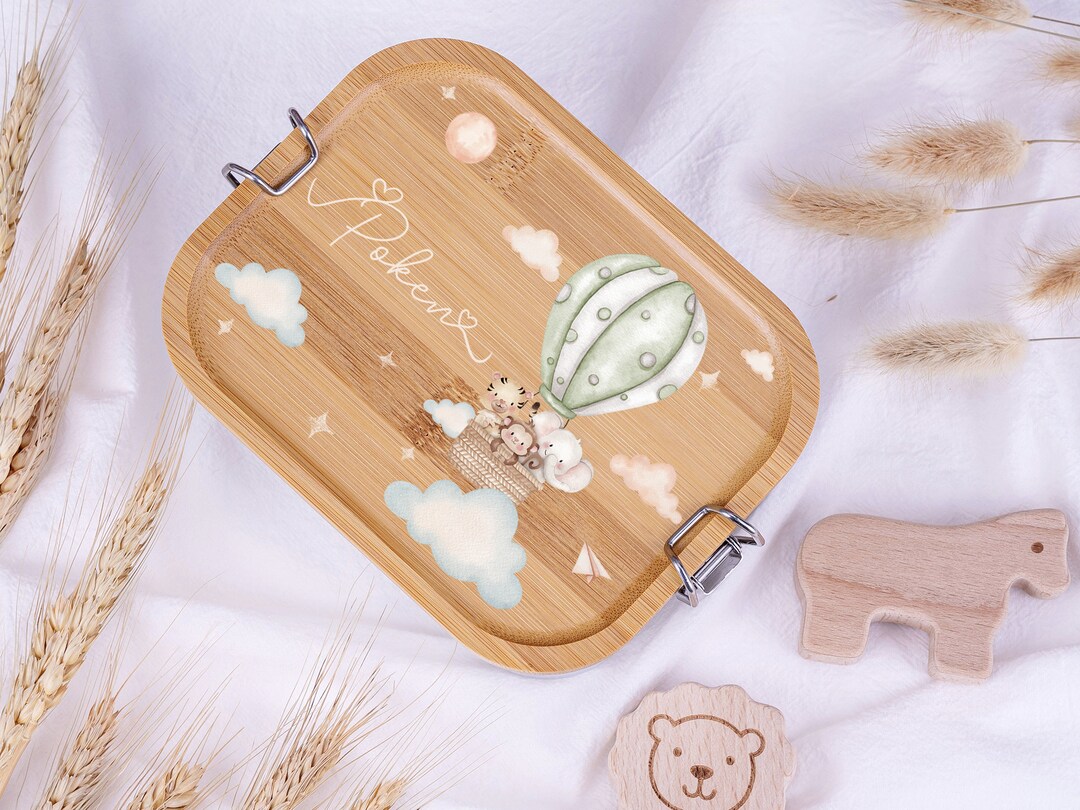 Custom Wooden Lunch Boxkids Lunch Boxcustom Wood and - Etsy