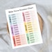 Bible Verse Emotion Chart: Christian Scripture Guide (printable PDF ...