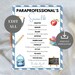 Paraprofessional Survival Kit Tag, Printable Gift (editable Template ...