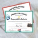 Classroom Awards Certificate, End of School Year Achievement, Students ...