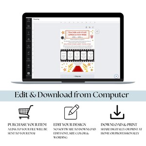 Hollywood Themed Teacher Appreciation Week, Staff Invite Newsletter ...