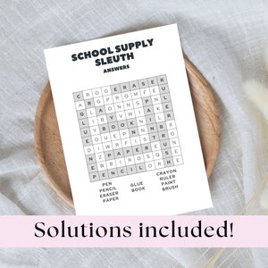 Simple Word Search Printable Puzzle Kindergarten First Grade Word ...