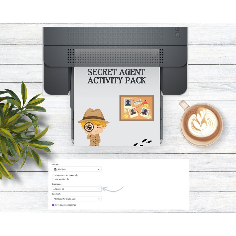 Secret Agent Activity Pack, Spy Bundle, Fun Exciting Kids Games ...