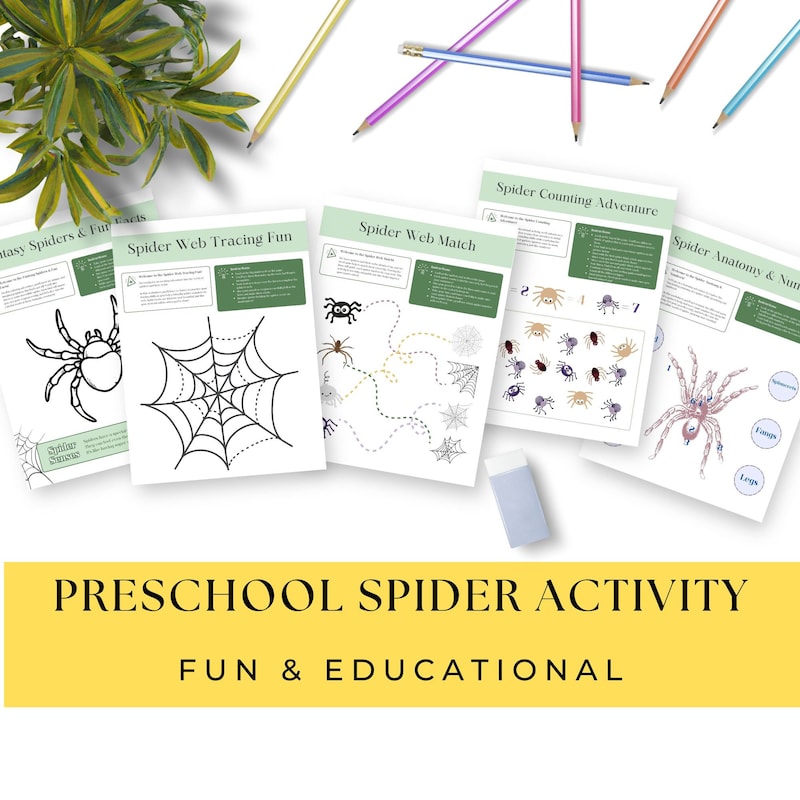 Spider Man Worksheet - Etsy