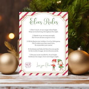 Welcome Letter From Elves, Elf Arrival Letter, Multiple Elves, Two ...
