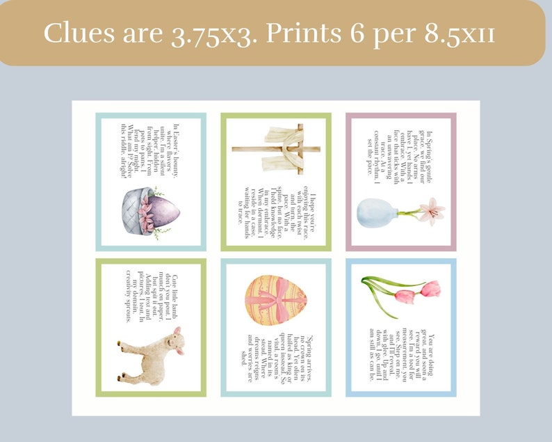 Difficult Easter Scavenger Hunt Clues for Teens (PDF) - Etsy