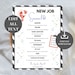 New Employee Survival Kit, New Job Tag Editable Template, Career ...