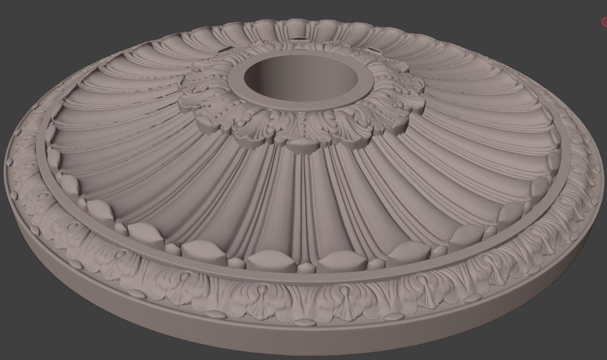 Custom Ceiling Medallion 32 - Etsy