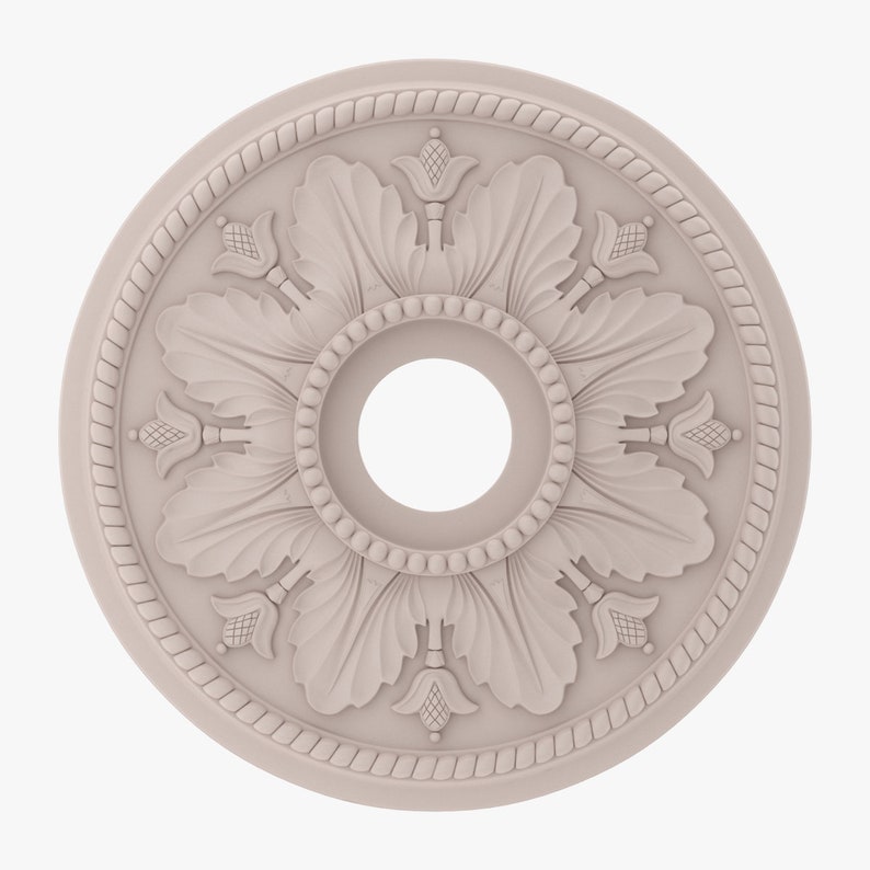 Custom Ceiling Medallion 06 - Etsy