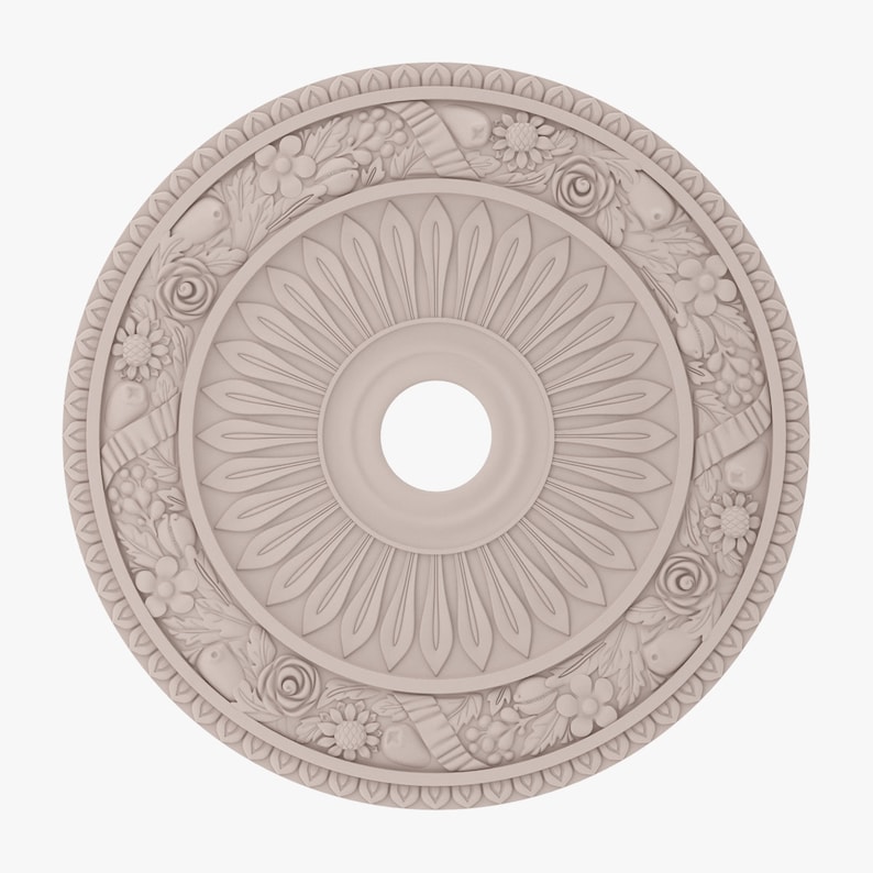 Custom Ceiling Medallion 27 - Etsy