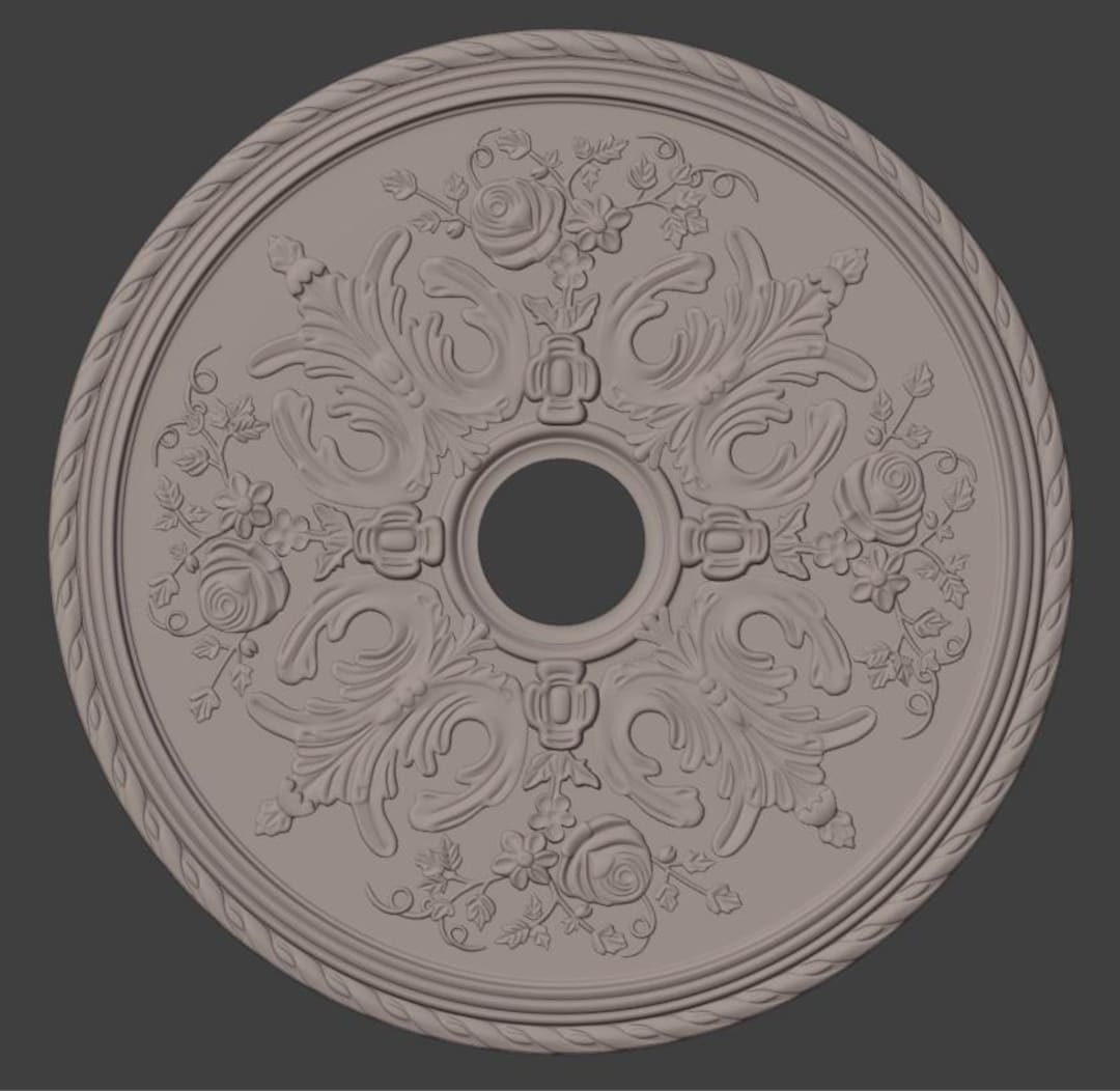 Custom Ceiling Medallion 36 - Etsy
