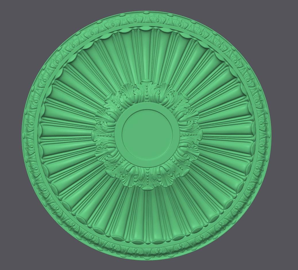 Custom Ceiling Medallion 32 - Etsy