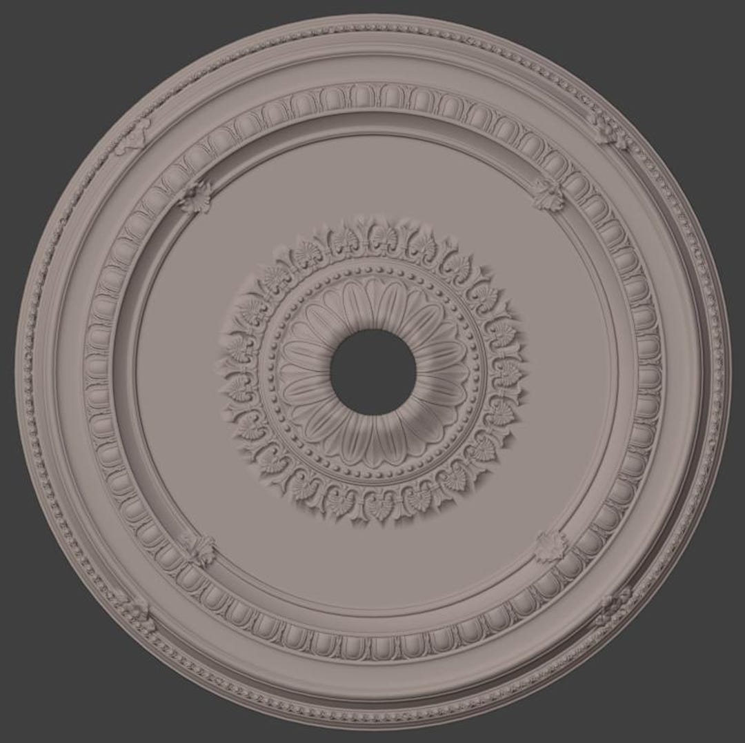 Custom Ceiling Medallion 30 - Etsy