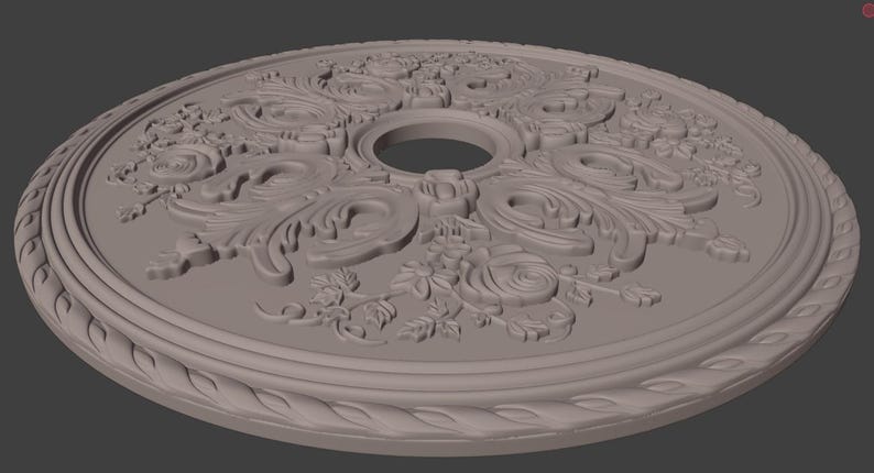 Custom Ceiling Medallion 36 - Etsy