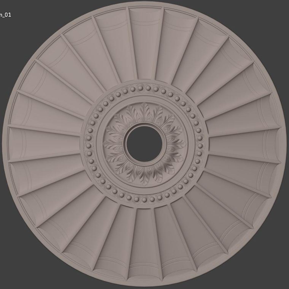 Custom Ceiling Medallion 01 - Etsy