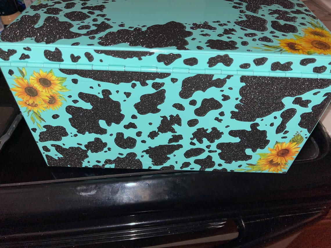 Custom Teal Kobalt 2 Drawer Mini Toolbox/ Makeup/ Jewelry Box....your ...