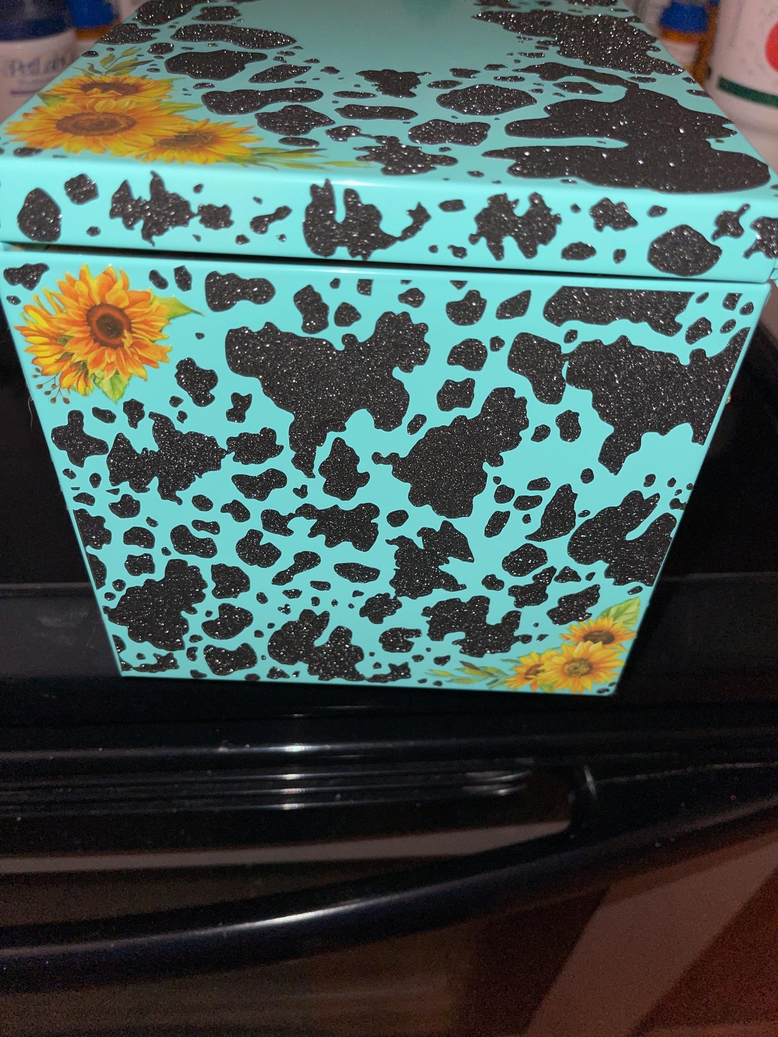 Custom Teal Kobalt 2 Drawer Mini Toolbox/ Makeup/ Jewelry Box....your ...