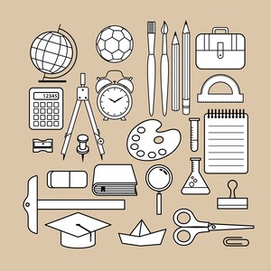 Digital Printable Vector Multicolored back to School Text. Welcome Back ...