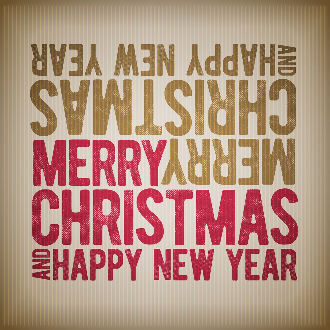 Digital Printable Illustrations of Christmas Cards Sticker or - Etsy