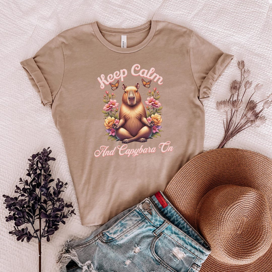 Capybara PNG Designs Cappy Digital Download Animal Clipart Mammal ...