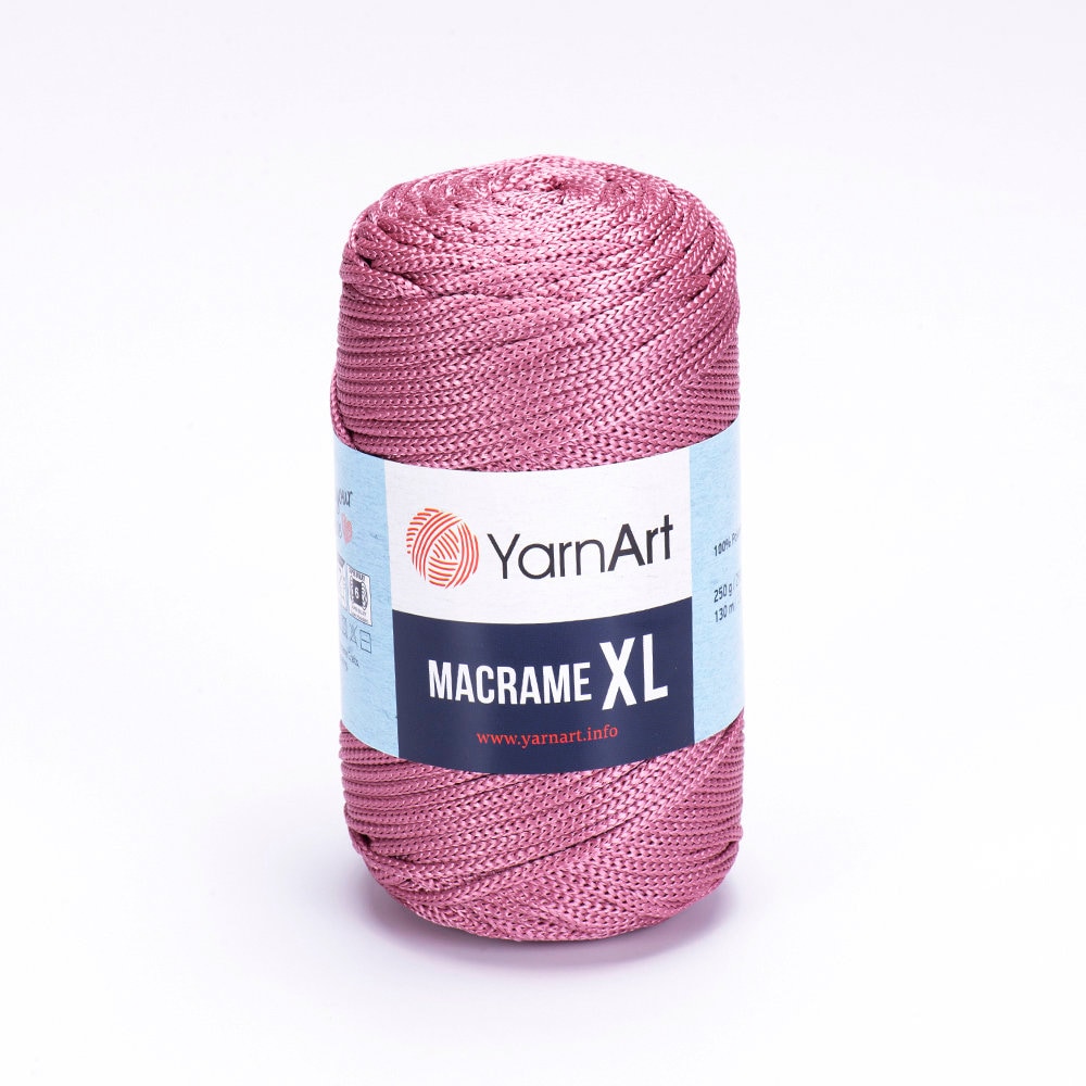Yarnart Macrame XL Yarn, Polyester Super Bulky Rope, Home Decor Macrame ...