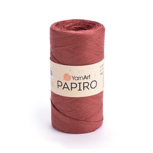 Yarnart Papiro Natural Raffia Yarn – 100g/130m | Eco-friendly Crafting ...