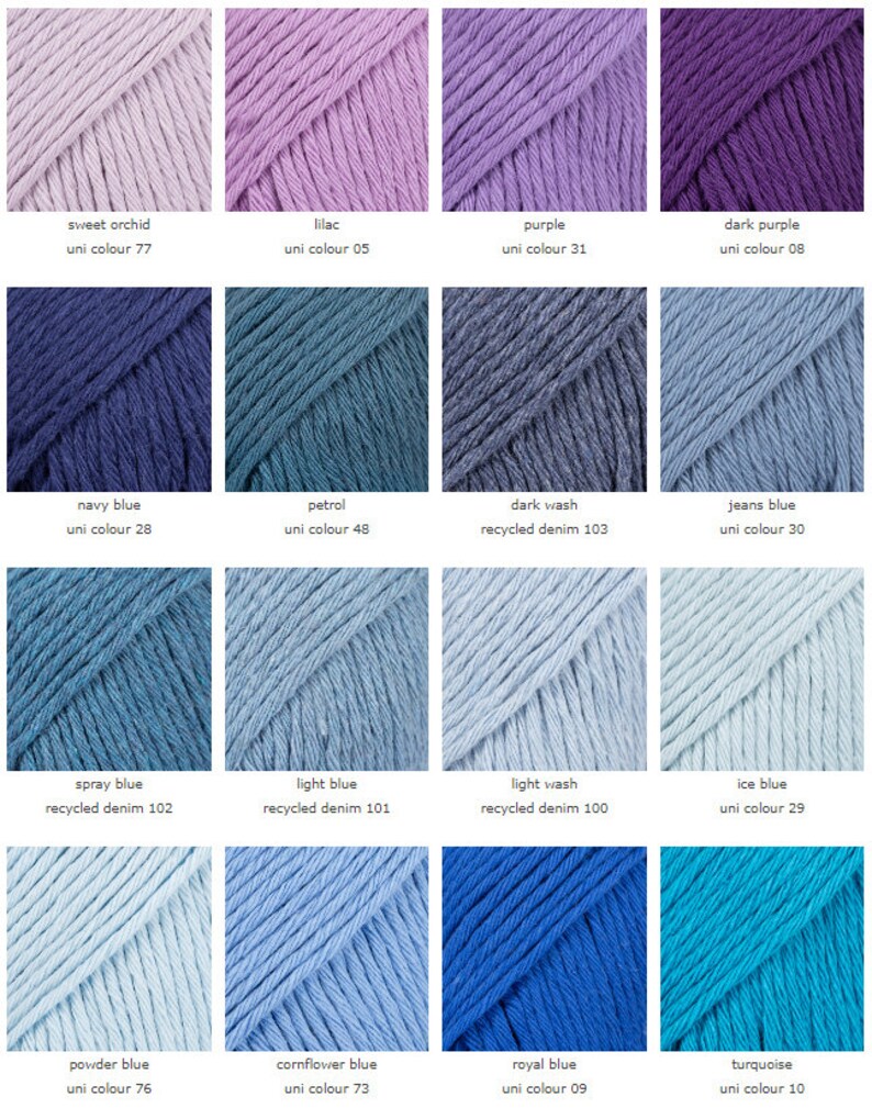 DROPS Paris Cotton Yarn, Aran Weight Yarn, Natural Summer Yarn, Pure ...